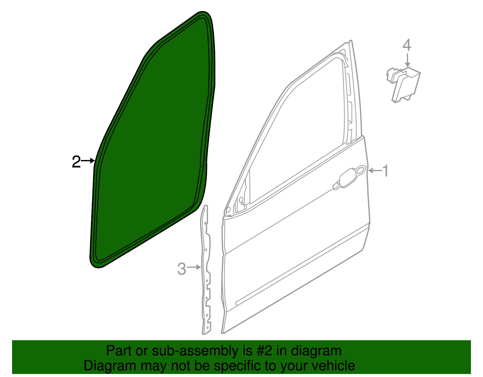 51337289609 - 2014-2018 BMW X5 Surround Weather-Strip (51-33-7-289-609 ...