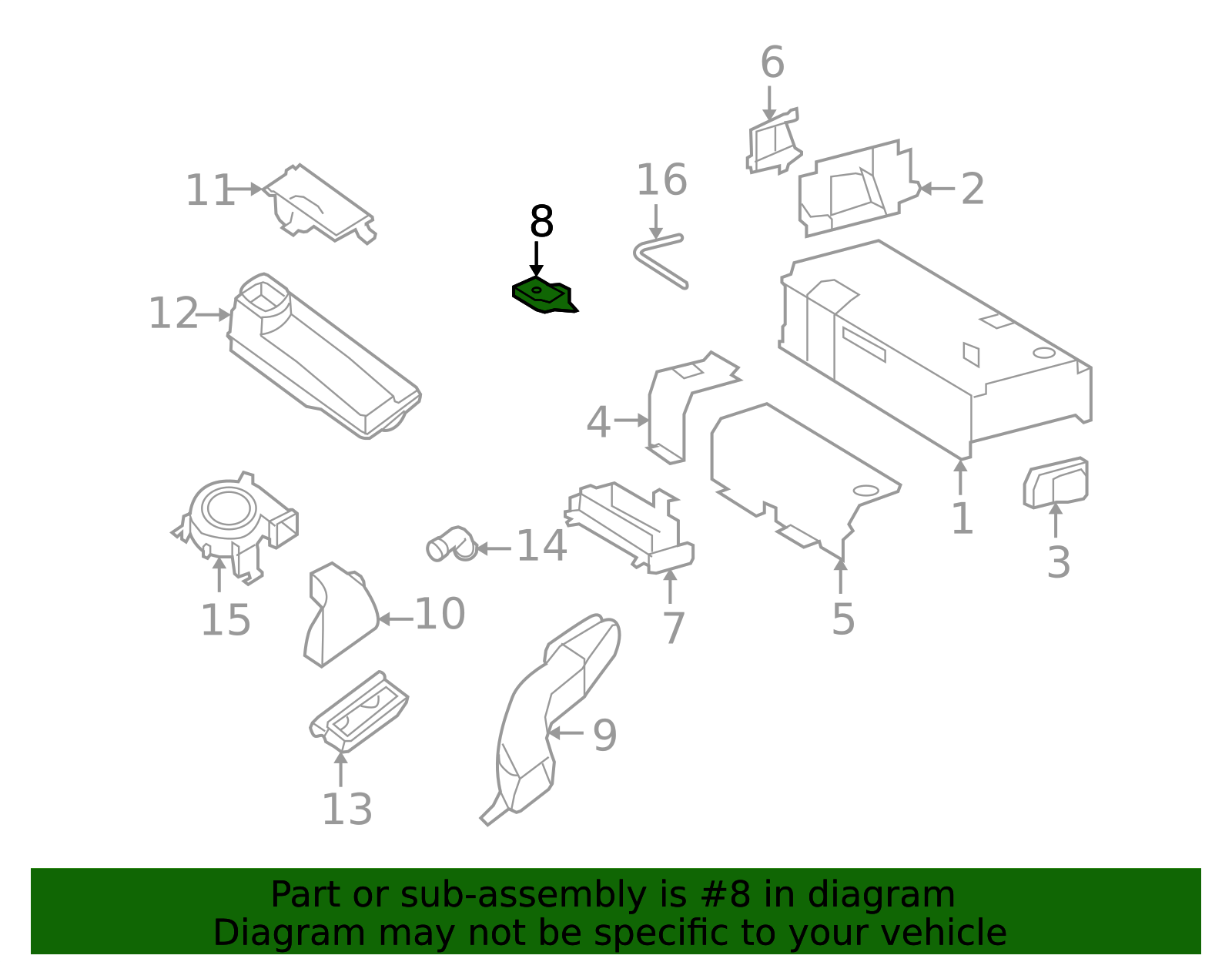 295C3-JA80A - Battery Temperature Sensor Official Nissan Parts Store