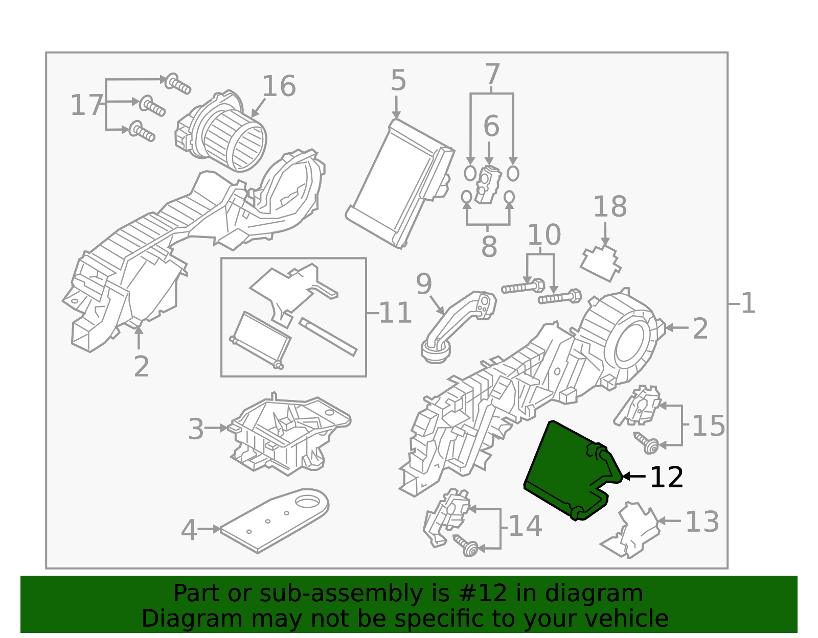 TK48-61-D10 - Heater Core 2016-2023 Mazda CX-9 | Mazda Parts.US