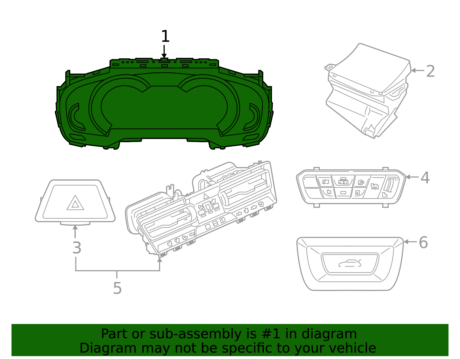 62-10-5-B4A-589 - Instrument Cluster 2019-2025 BMW | BMW Part Search
