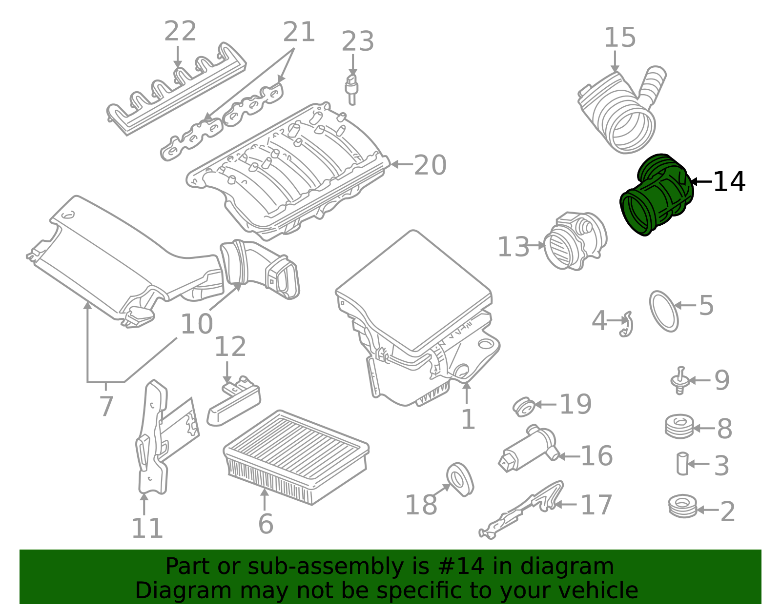 2001-2006 BMW Tube 13-54-1-438-761 | BMW OEM Parts