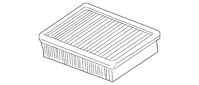 13721744869 - 1999-2006 BMW Air Filter (13-72-1-744-869) | BMW of South ...
