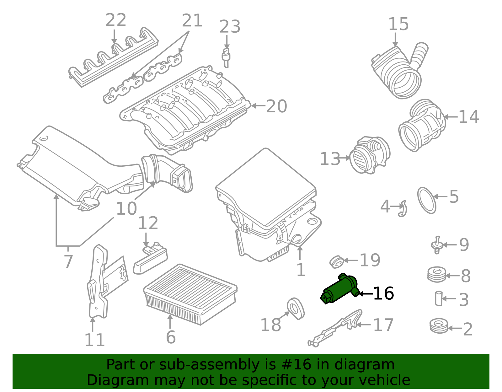 13411744713 - Idle Speed Control (13-41-1-744-713) | BMW of South ...