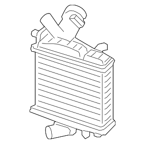 2019-2025 Porsche Cayenne Inter-Cooler PAB-145-803-A | Sunset Porsche Parts