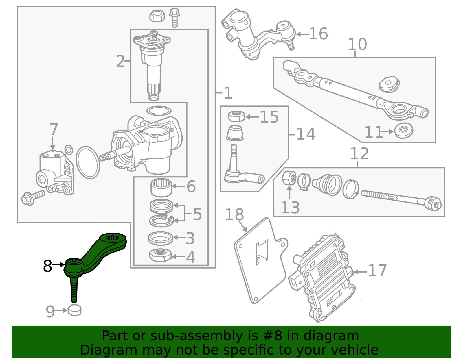 Pitman Arm 84089951 | Capital Chevrolet Parts