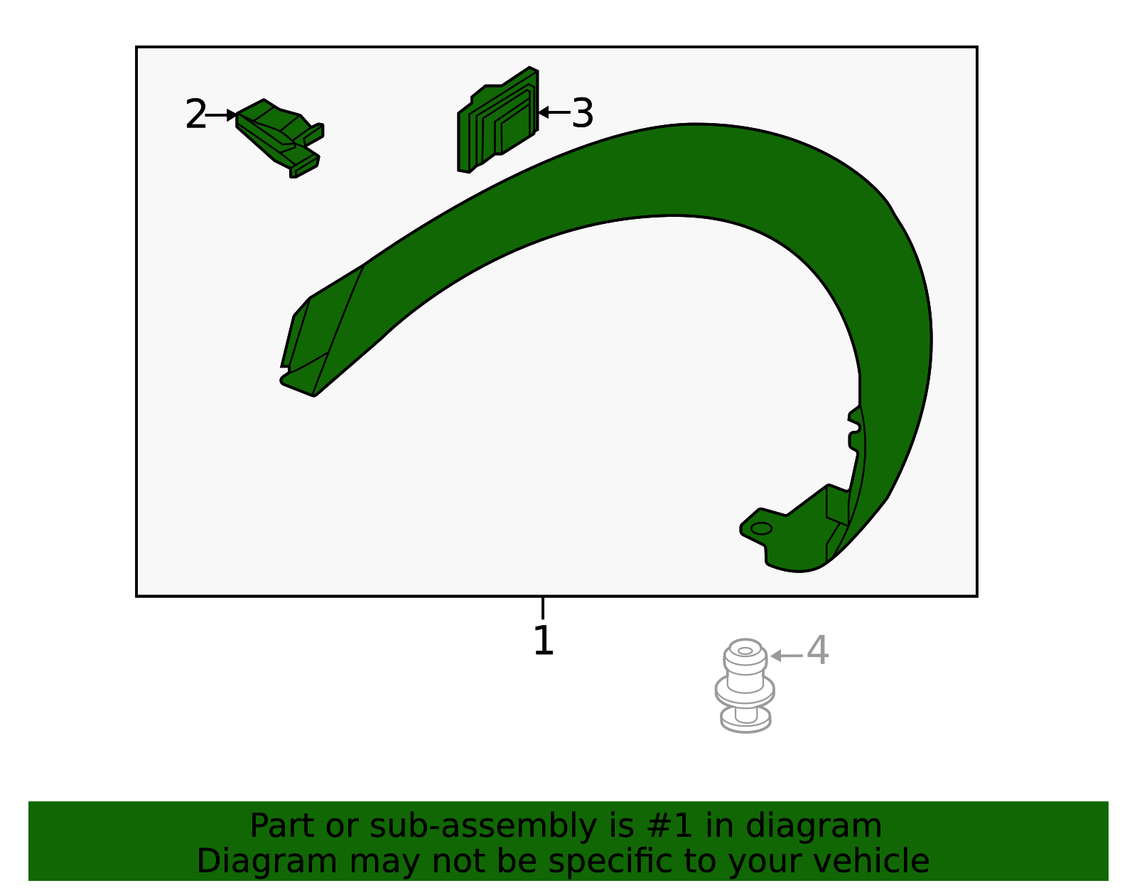 Genuine Wheel Opening Molding for 2024-2025 Genesis GV70 | Part# 87742 ...