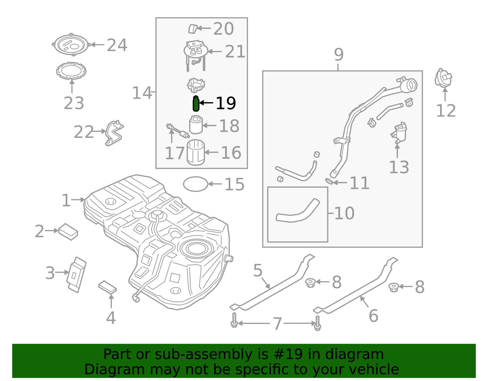 2021-2024 Hyundai Fuel Pump 31120-R5200 | OEM Parts Online