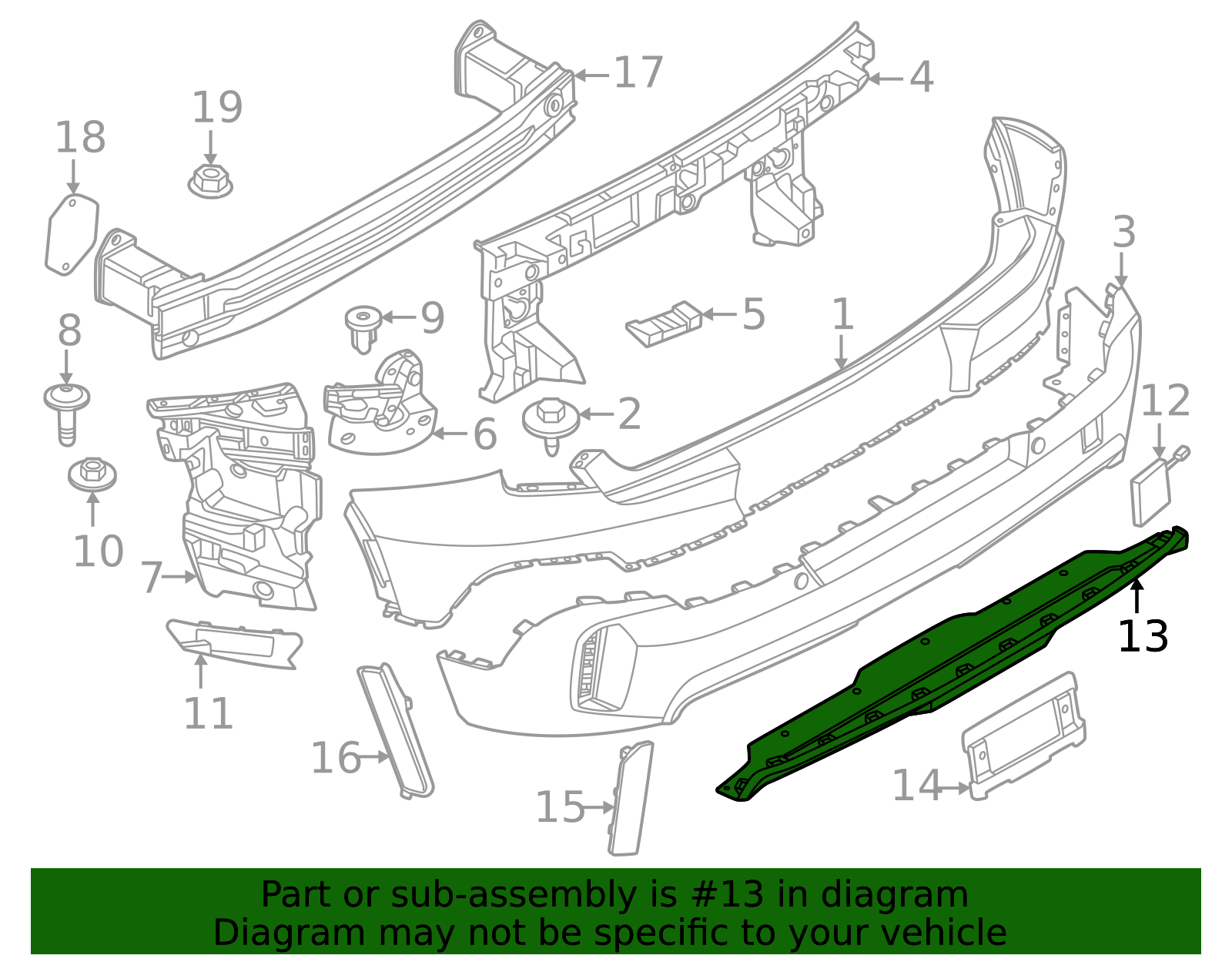 51-12-5-A72-FF7 - Valance Panel 2025 Mini Countryman | BMW Parts 247