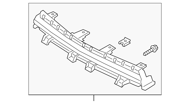 86370-K0000 - Upper Grille 2020-2022 Kia Soul | Kia.Parts Store