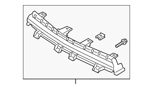 86370-K0000 - Upper Grille 2020-2022 Kia Soul | Kia.Parts Store