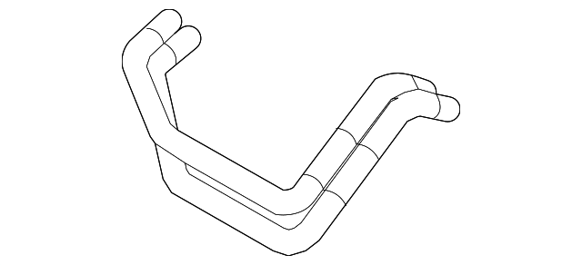 2004-2010 Porsche Cayenne HVAC Heater Hose 955-572-982-00 | Sunset ...