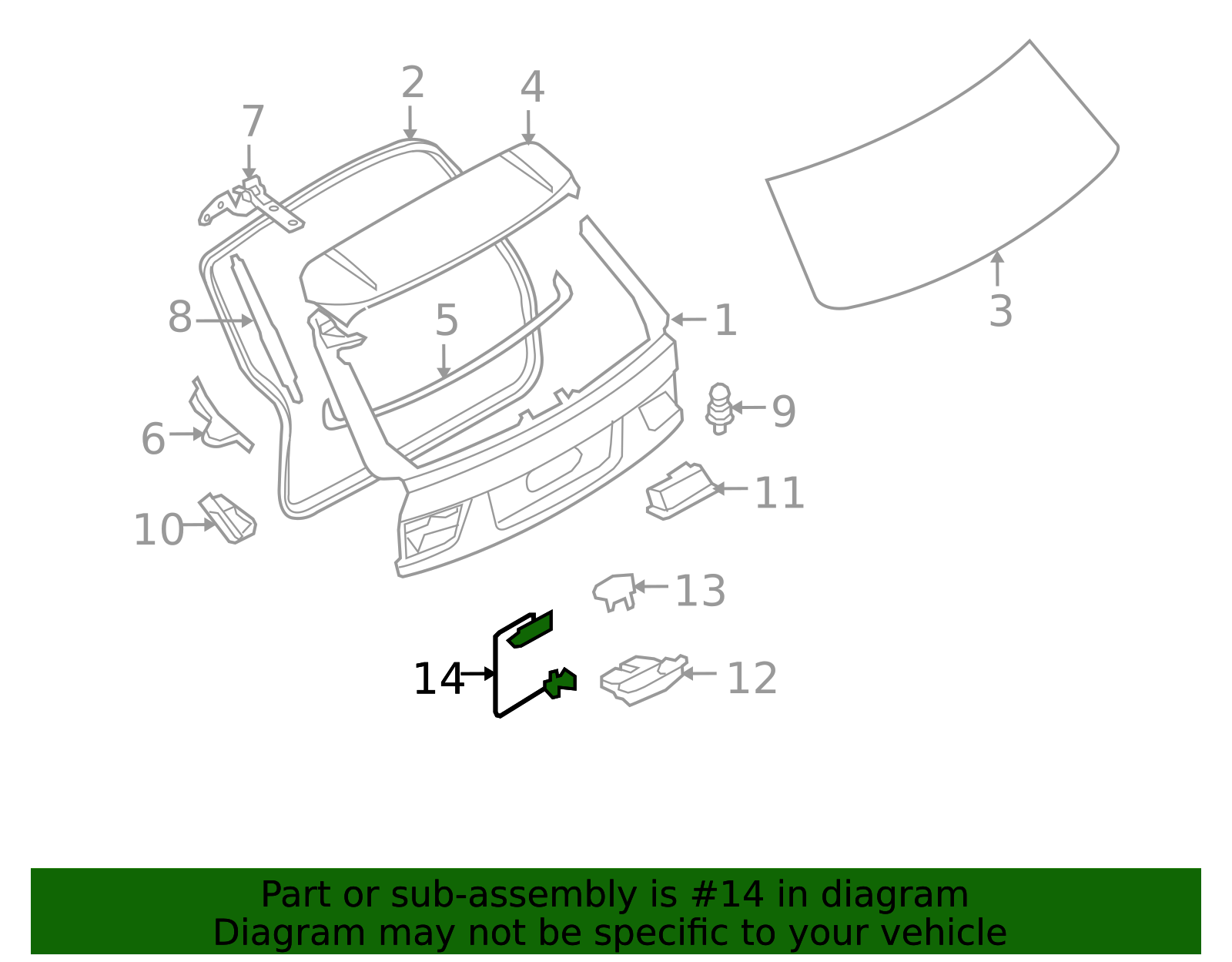 51247170936 - 2007-2013 BMW X5 Release Cable (51-24-7-170-936) | BMW of ...