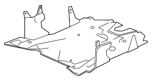 71203-TGG-A00 - Plate Front Bumper Induction (Lower) - 2017-2020 Honda ...