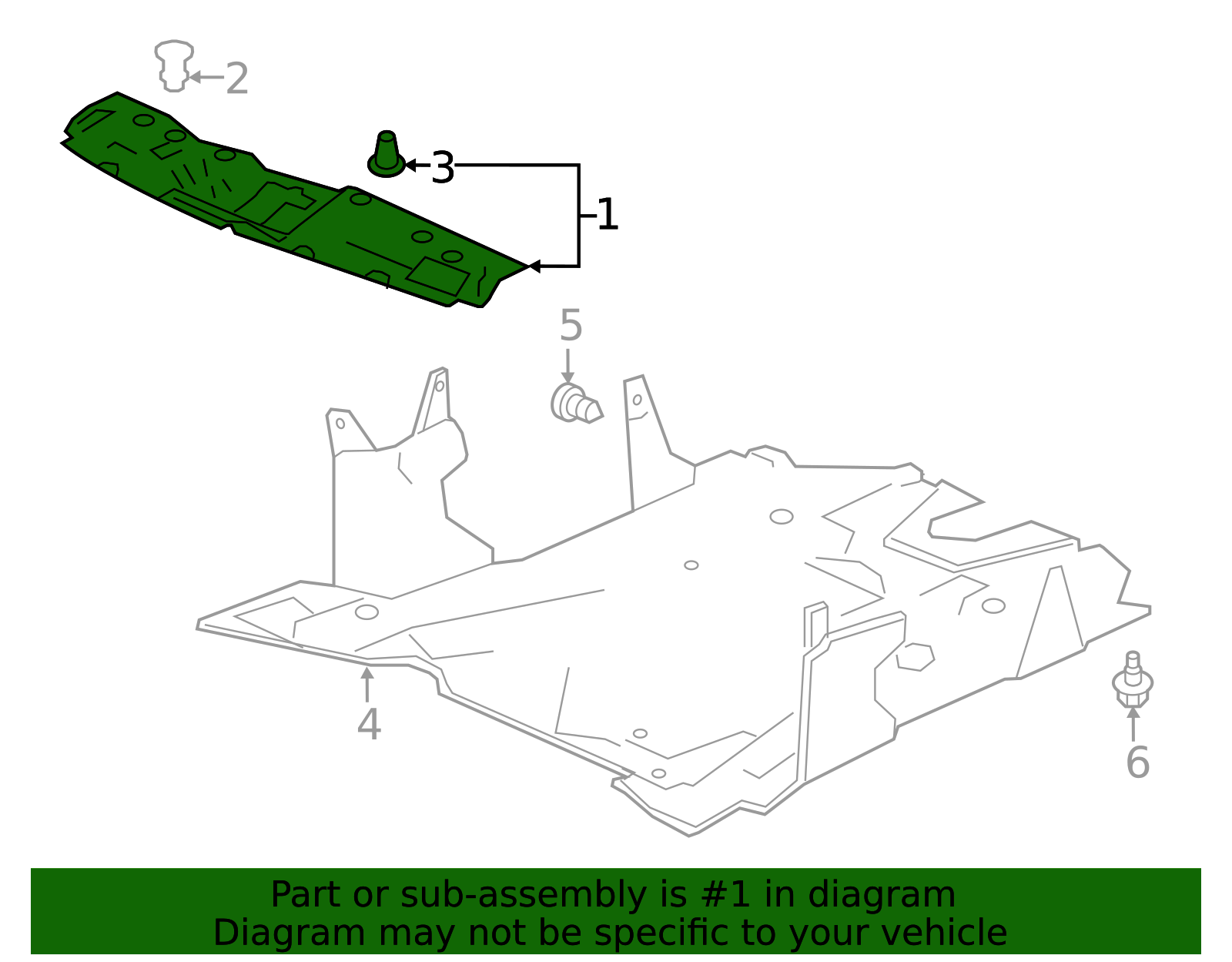 74127-TEA-T00 - 2017-2021 Honda Civic - Cover Front Bulkhead | Honda ...