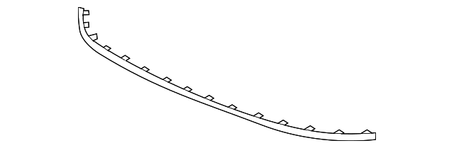 71110-TGH-A00 - Lower Deflector 2017-2019 Honda Civic | Honda Parts Online