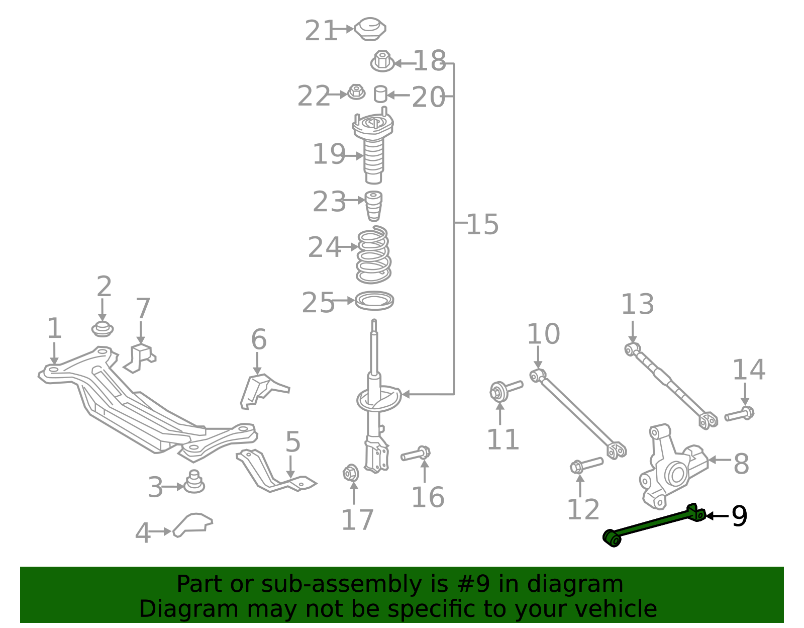 48780-33040 - High-Quality Strut Rod for 2006-2011 Toyota Camry ...
