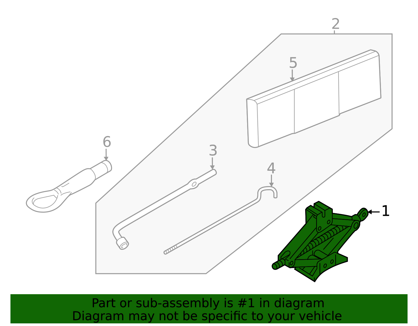 2021-2025 Nissan Rogue Jack 99550-7FR0A | Team Nissan Inc.
