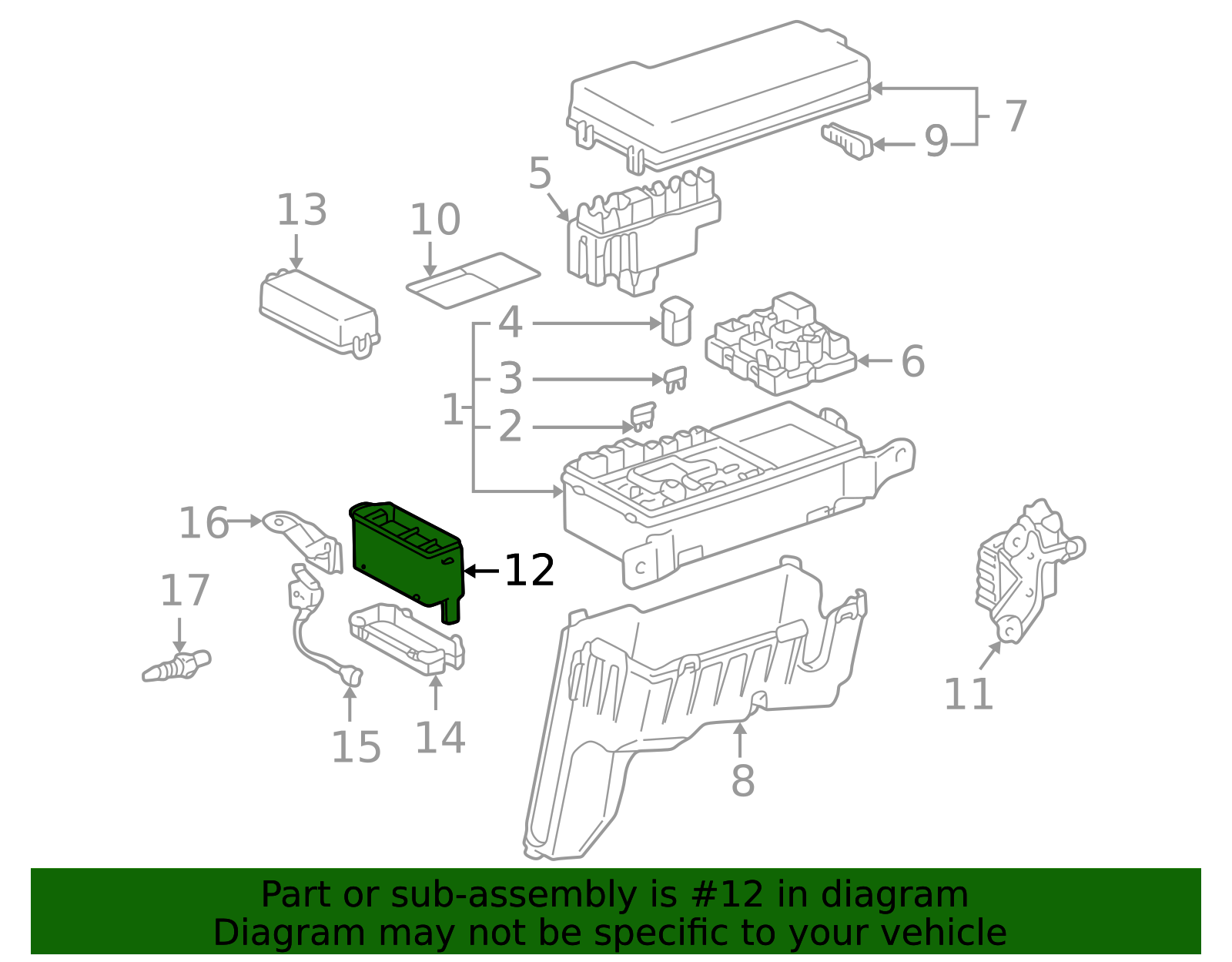 Relay Box 82741-48031 | Lexus OEM Parts Online