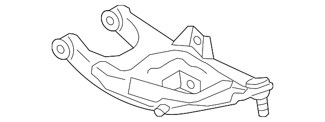 2017-2024 Nissan Armada Ft Lower Control Arm 551A0-6JU1A | TascaParts.com