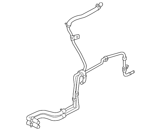 2015-2021 Kia Sedona | Return Hose | 57540-A9000 | Kia Auto Parts