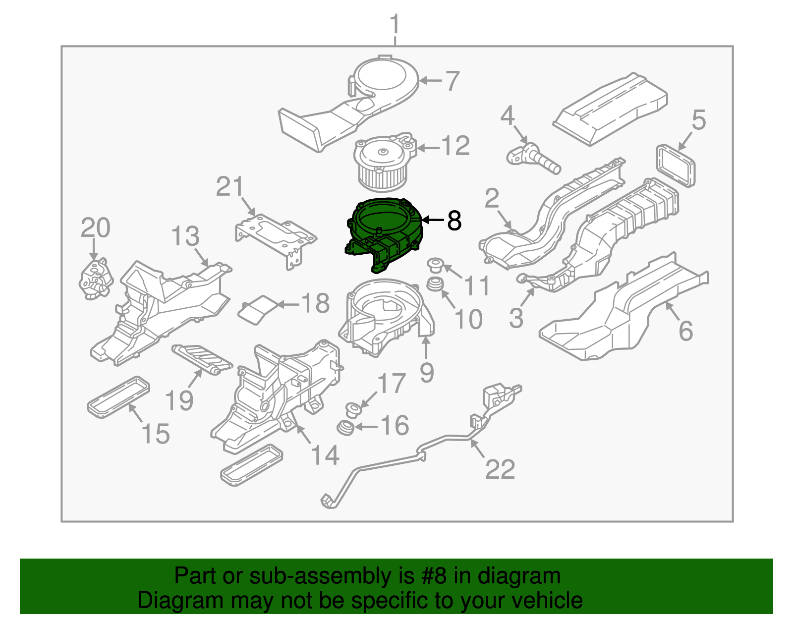 Hyundai - 97114-D2100 - Upper Case - 2017-2019 Genesis G90 | OEM ...