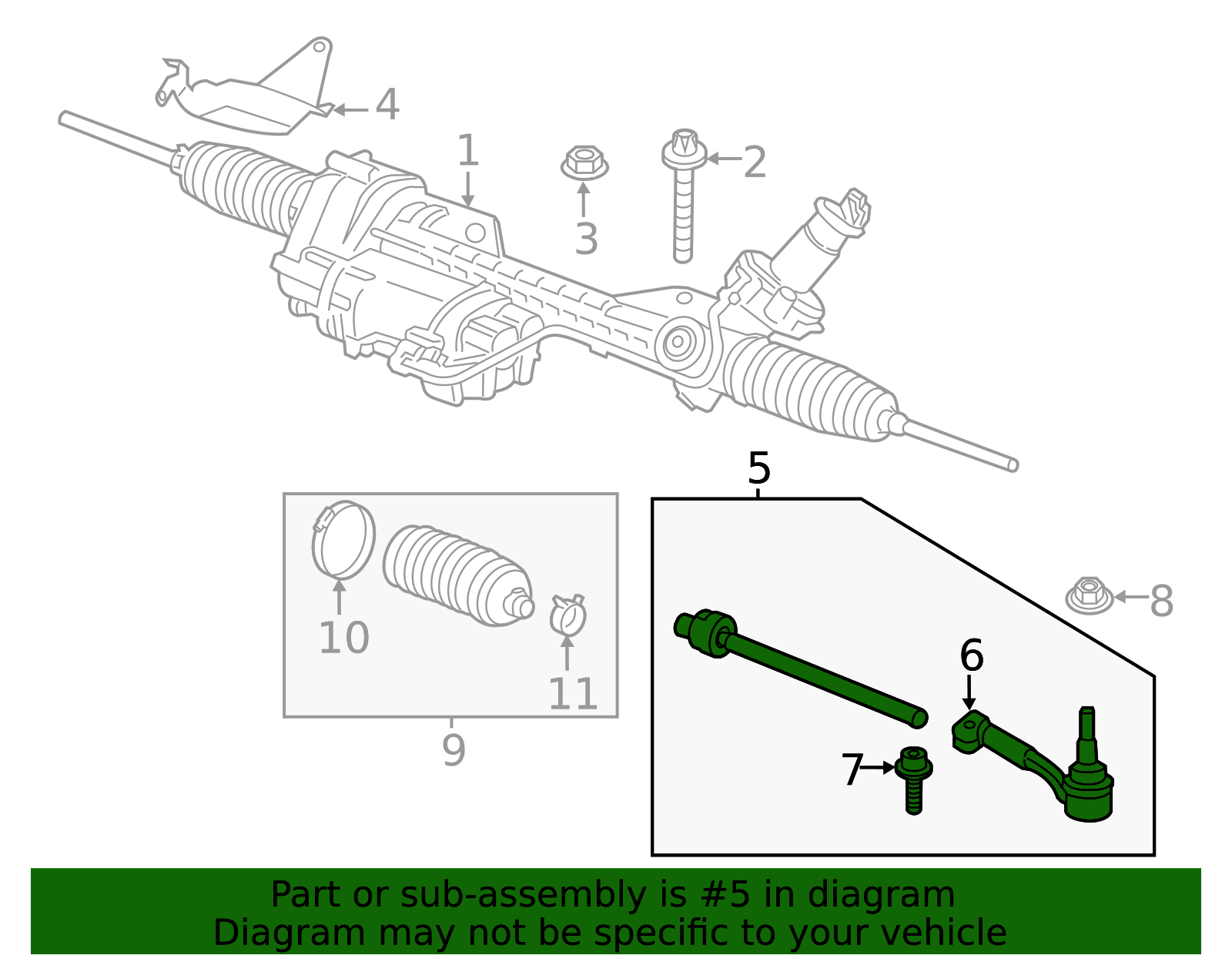 32-10-6-799-960 - High-Quality Tie Rod Assembly for AutoNation Parts