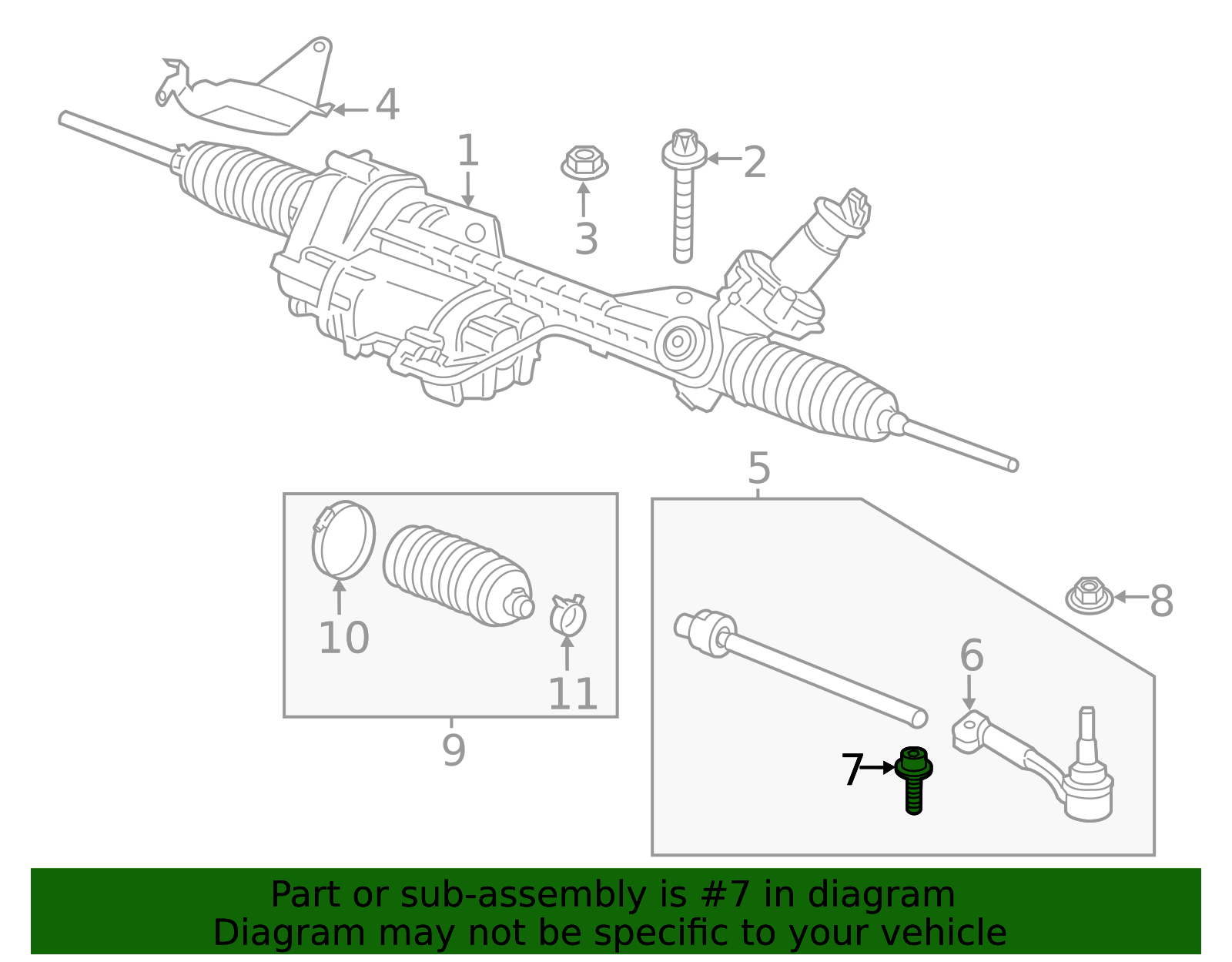 32-10-6-765-080 - Outer Tie Rod Bolt - 2006-2021 BMW | BMW Parts Now