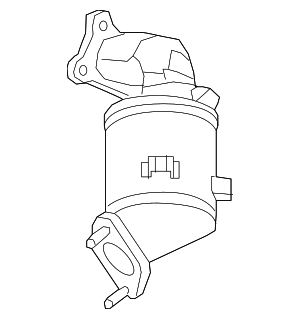 2018-2025 GM Catalytic Converter 85132441 GM | GMPartsDirect.com