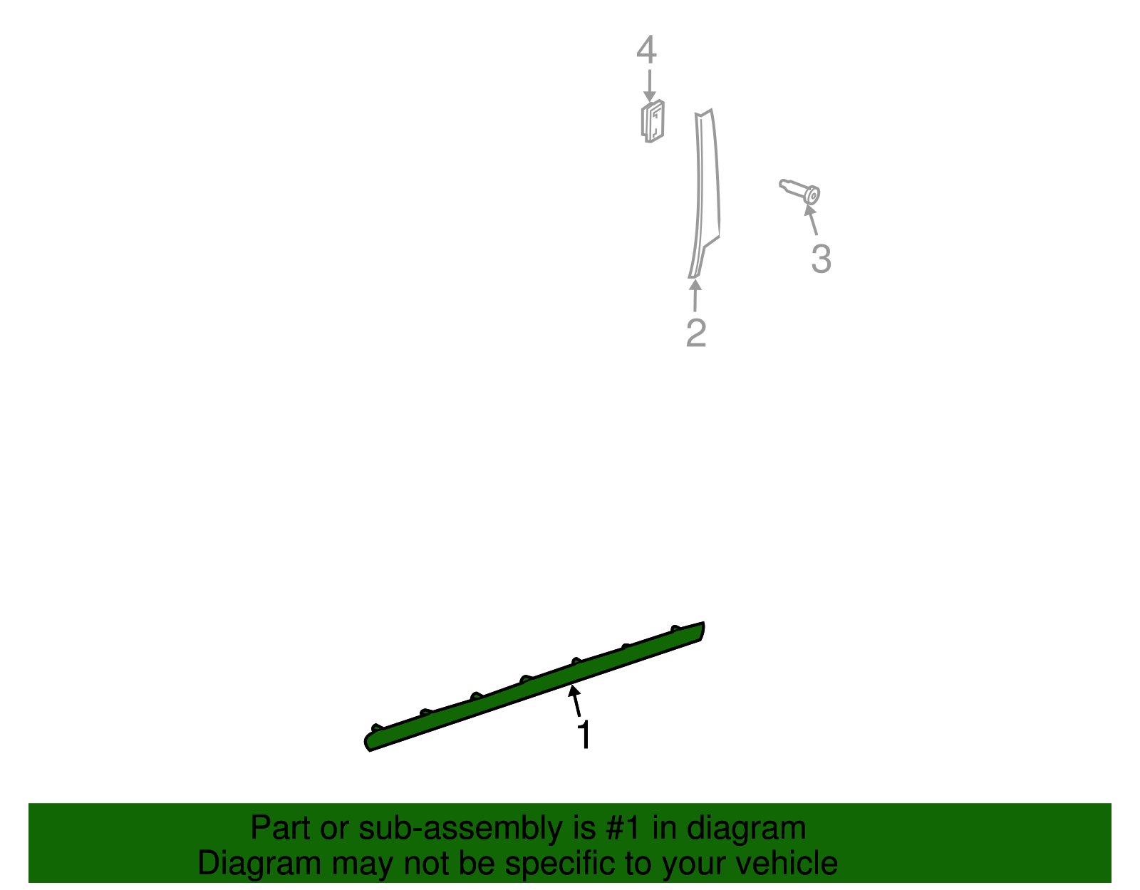 Genuine Door Decor Strip for 2003-2007 Saab 9-3 | Part# 12786316 | Over ...