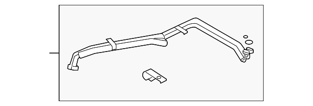 2005-2009 Land Rover LR3 Rear AC Line LR029192 | OEM Parts Online