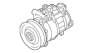 4M0-820-803-M - Compressor Assembly 2015-2019 Audi | Audi OEM Parts Guy