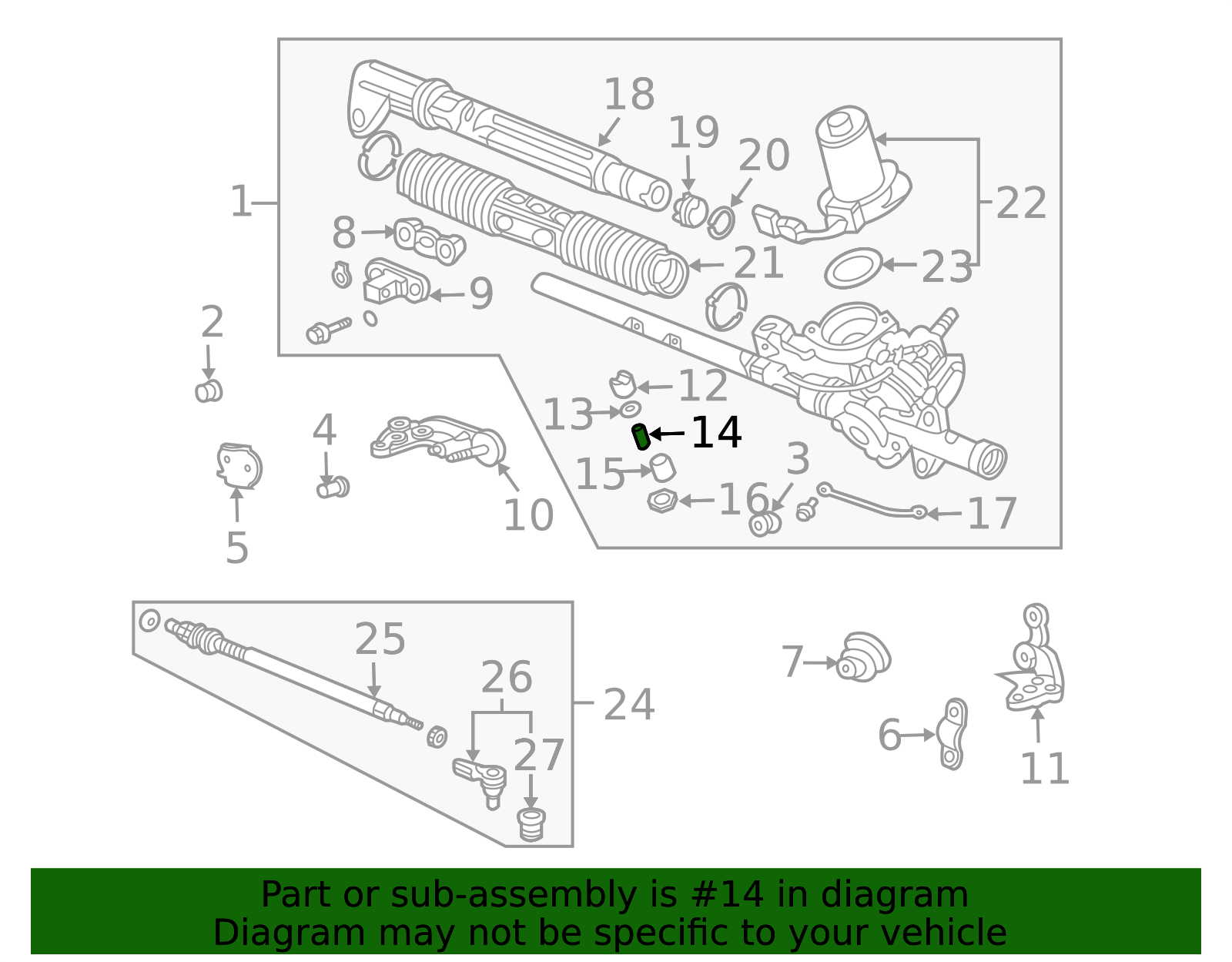 OEM 1997-2005 Honda Rack Guide Spring 53413-SZ3-000 | Honda Automotive ...
