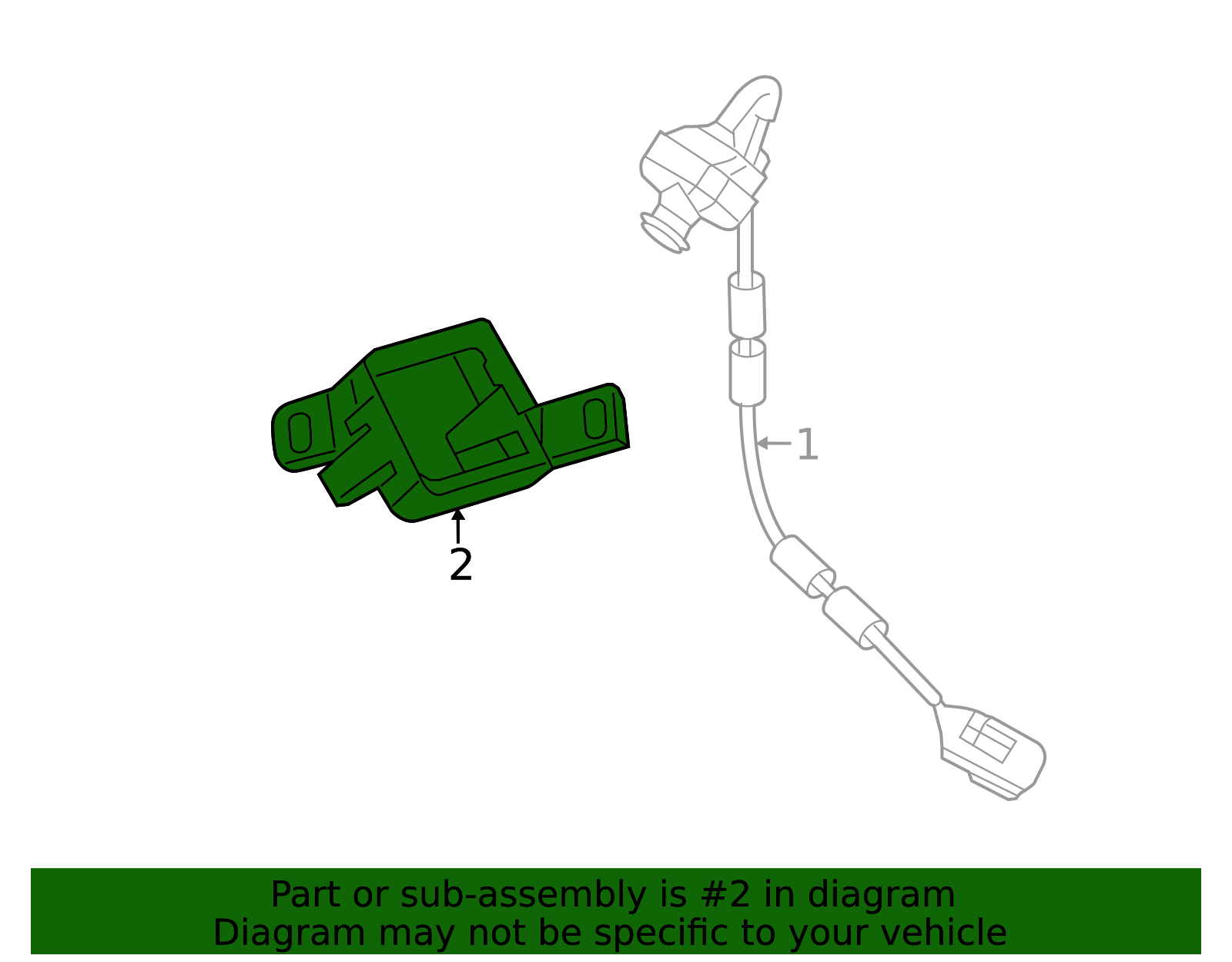 2009-2014 Ford Park Assist Camera Bracket 9C2Z-19H421-A | Ford OEM ...