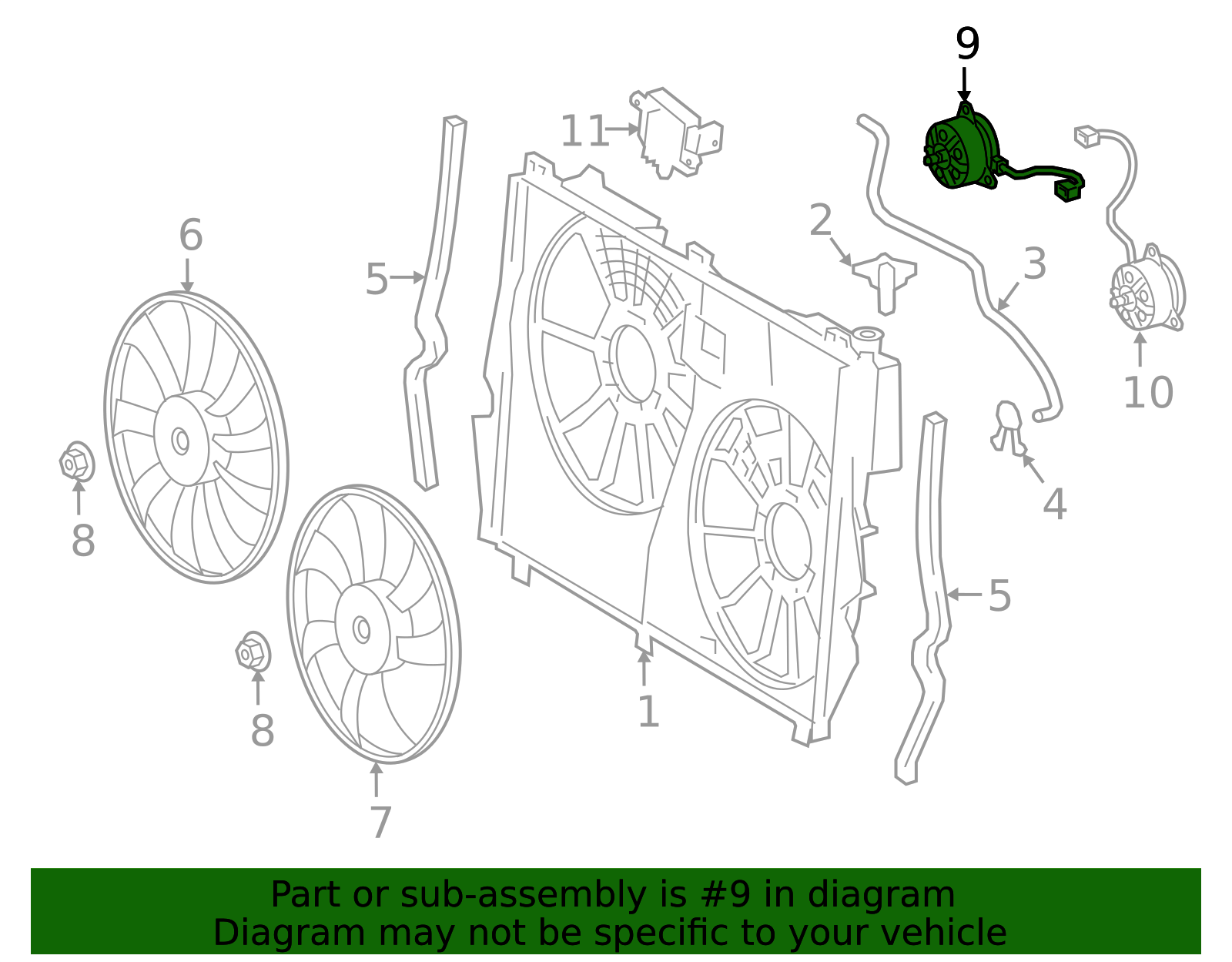 2004-2022 Lexus Fan Motor 16363-20280 | OEM Parts Online