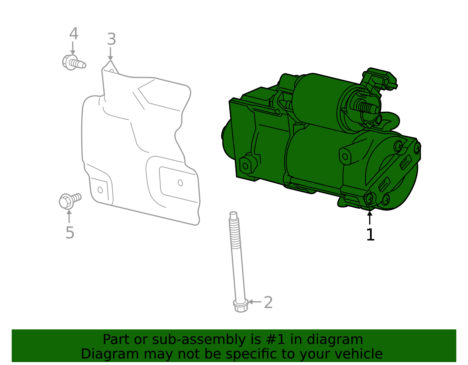 2016-2025 GM Starter 12740951 | GM Parts Center