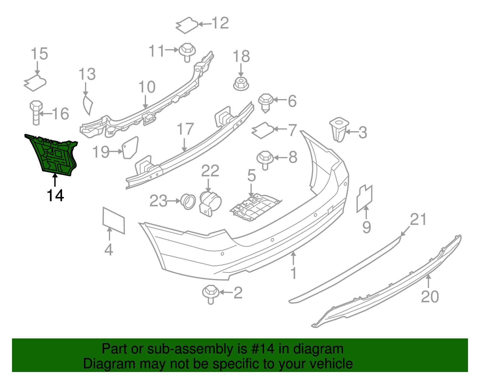 51127128245 - 2007-2013 BMW Outer Support (51-12-7-128-245) | BMW of ...