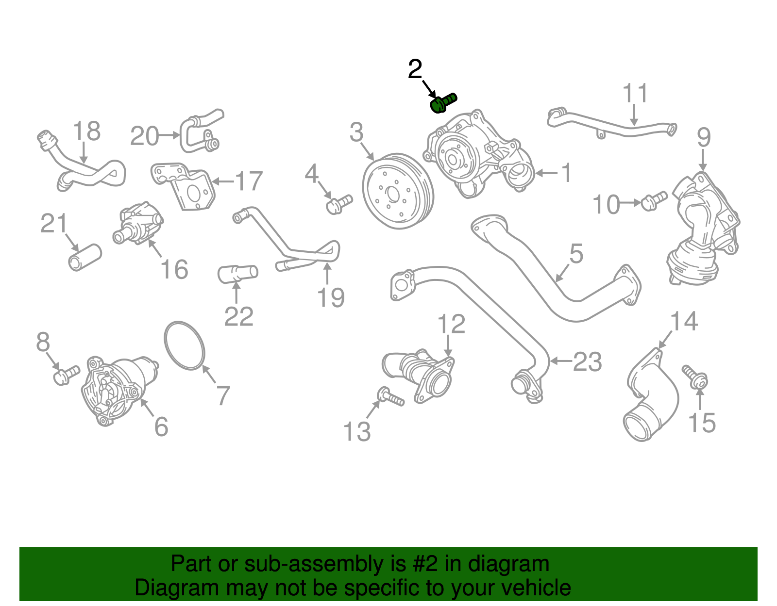2008-2025 Audi Power Steering Pump Mount Bolt N-101-243-06 | OEM Parts ...