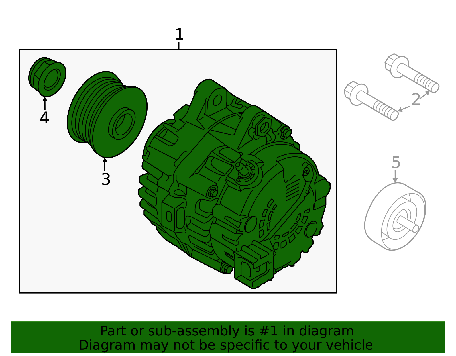 Genuine Alternator for 2020-2025 Hyundai Palisade | Part# 37300-3L060 ...