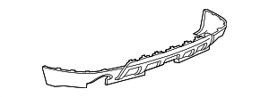 2010-2015 Chevrolet Equinox Rear Lower Bumper Cover 25880092 GM ...