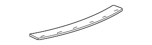 2010-2015 Chevrolet Equinox Rear Bumper Applique 25798787 GM ...