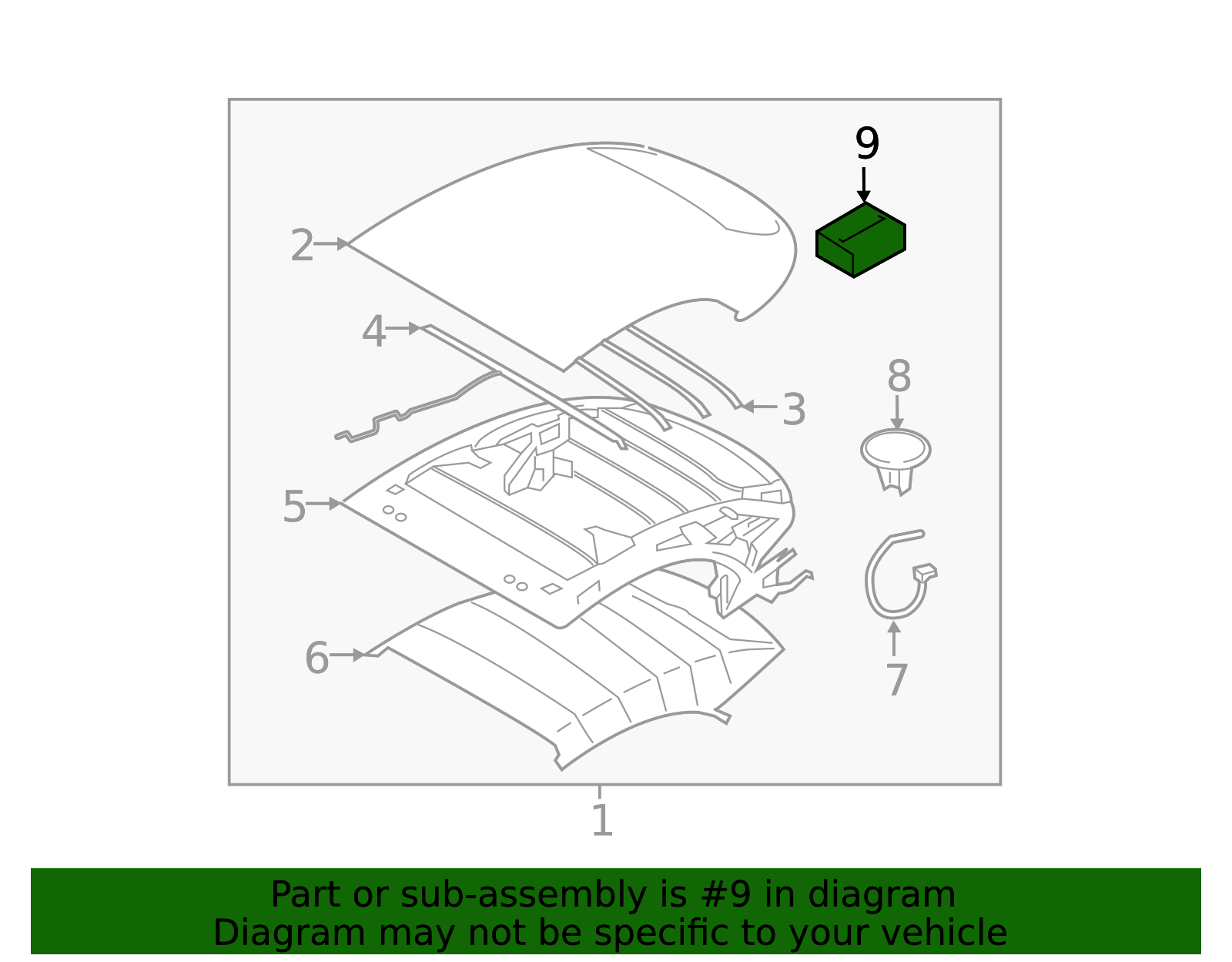 54347947412 - 2019-2025 BMW Hardware Kit (54-34-7-947-412) | BMW of ...