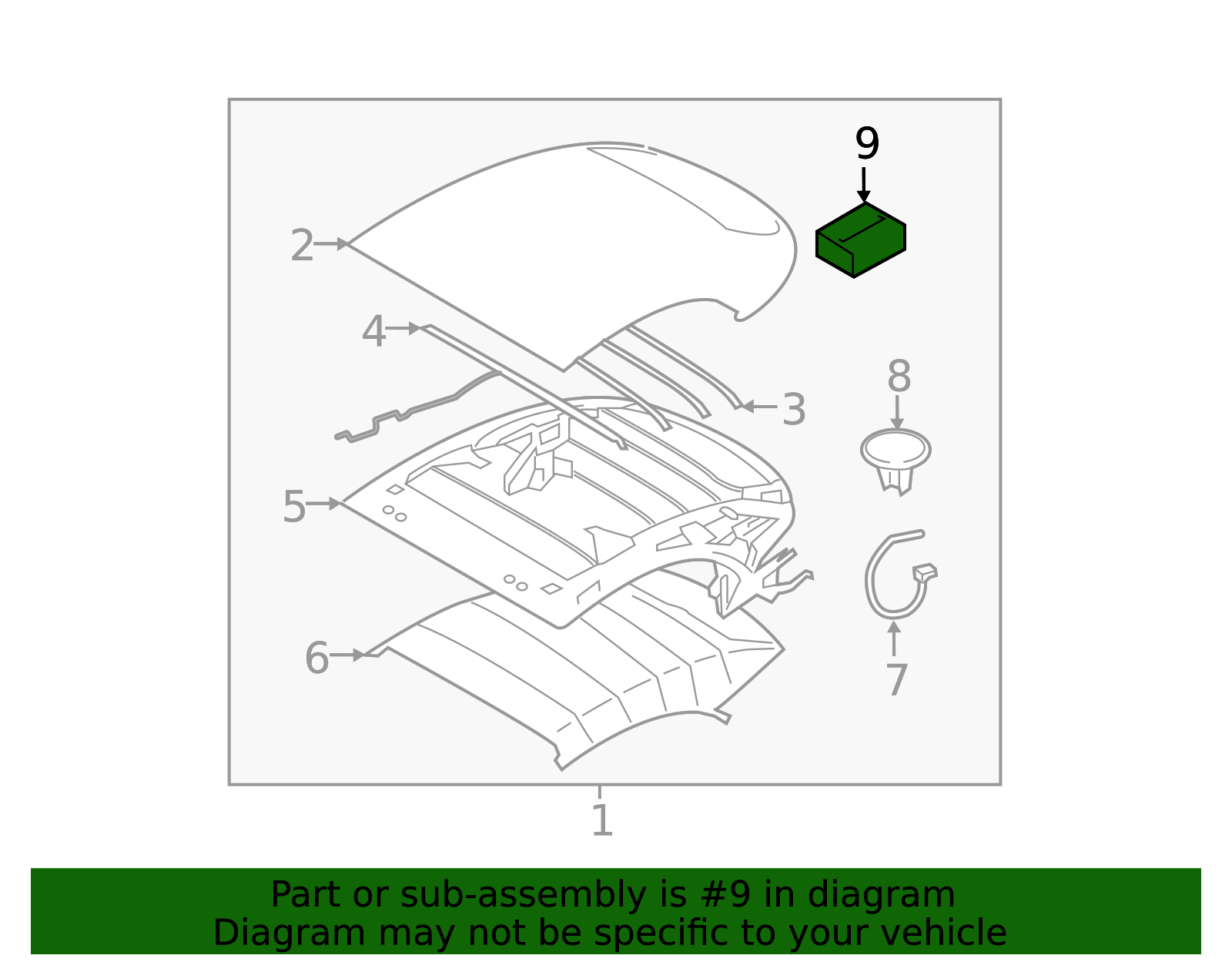 54-34-7-947-413 - High-Quality Hardware Kit for 2019-2026 BMW ...