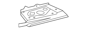 2010-2024 Toyota 4Runner Side Panel 58313-60220 | Toyota Parts Center