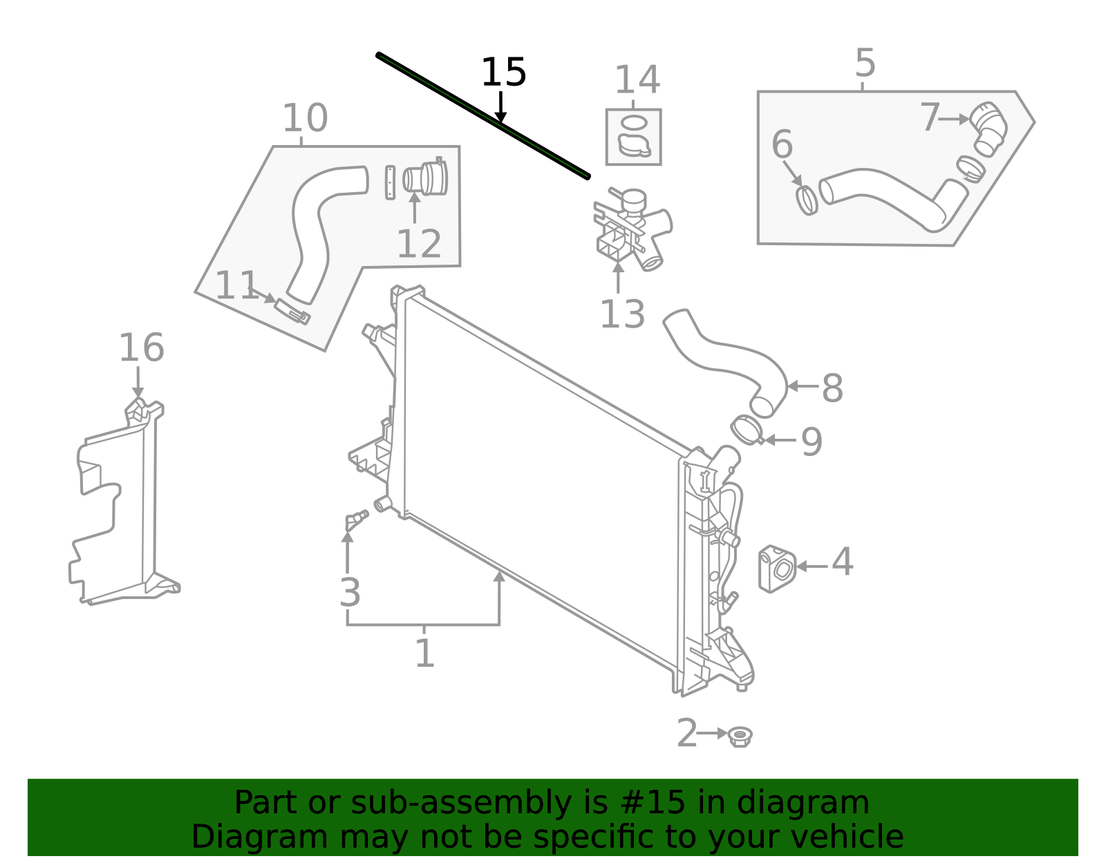 2021-2025 Hyundai Elantra Reservoir Hose 25451-AA000 | MotorMotor