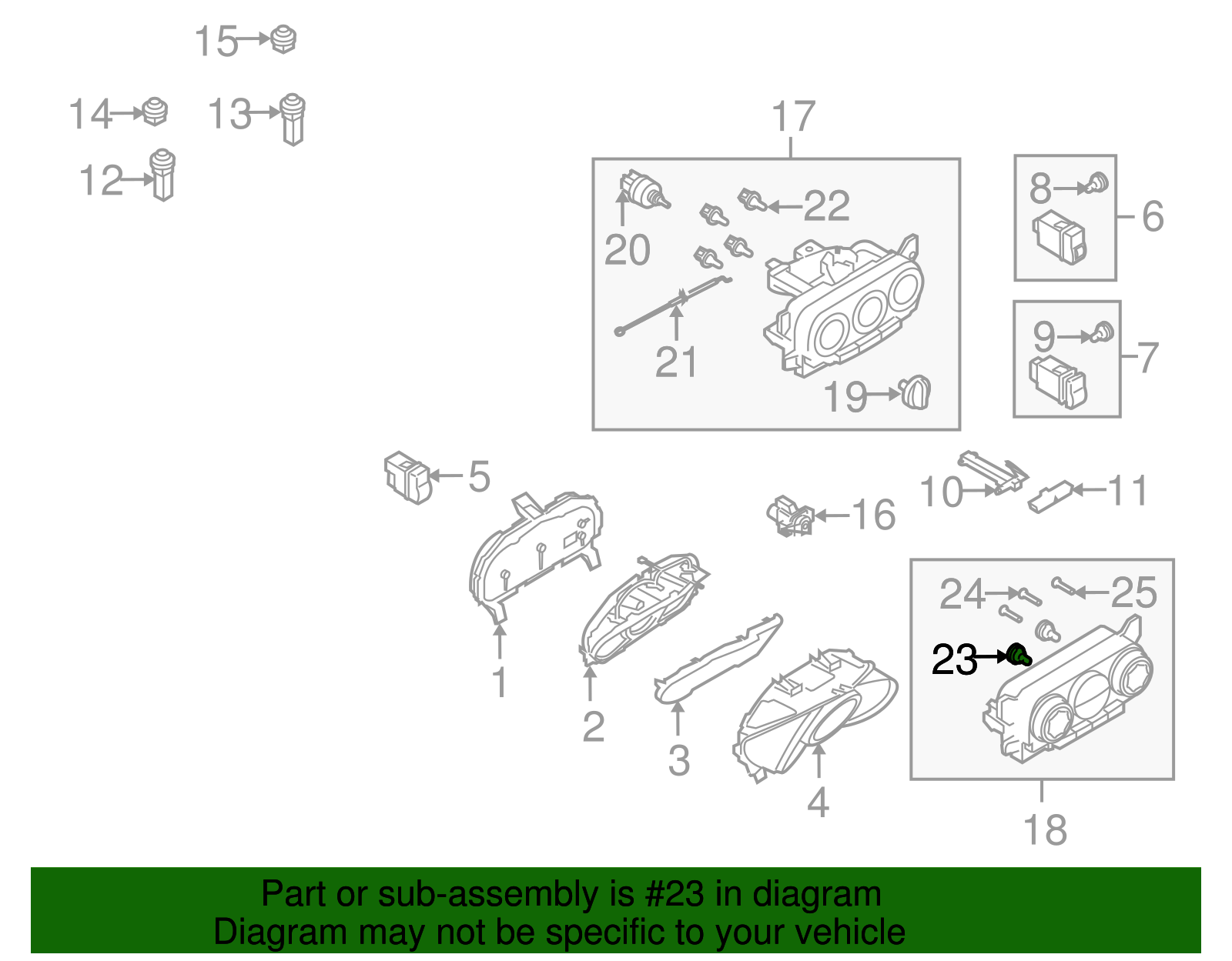 EG22-61-C95 - Bulb 2007-2009 Mazda CX-7 | Florida Mazda Parts