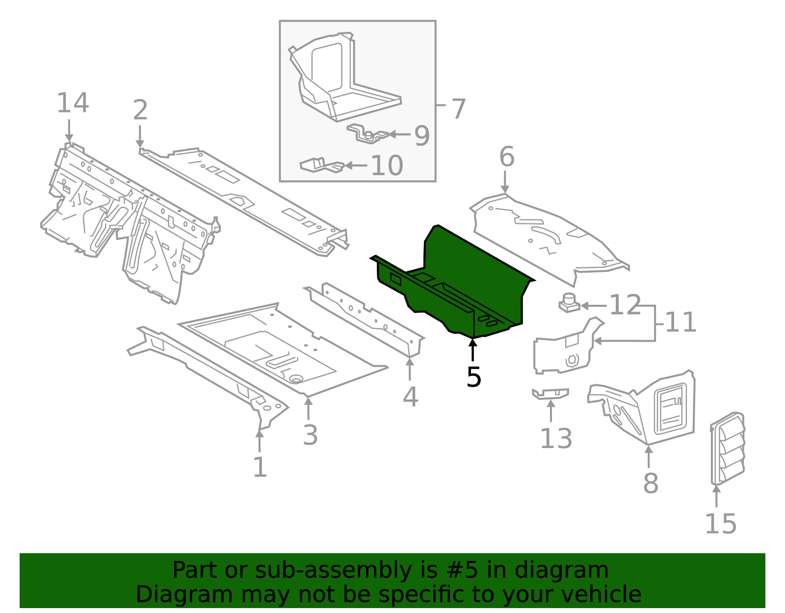 Genuine Official Toyota Luggage Compartment part# 57652-WAA01 for ...