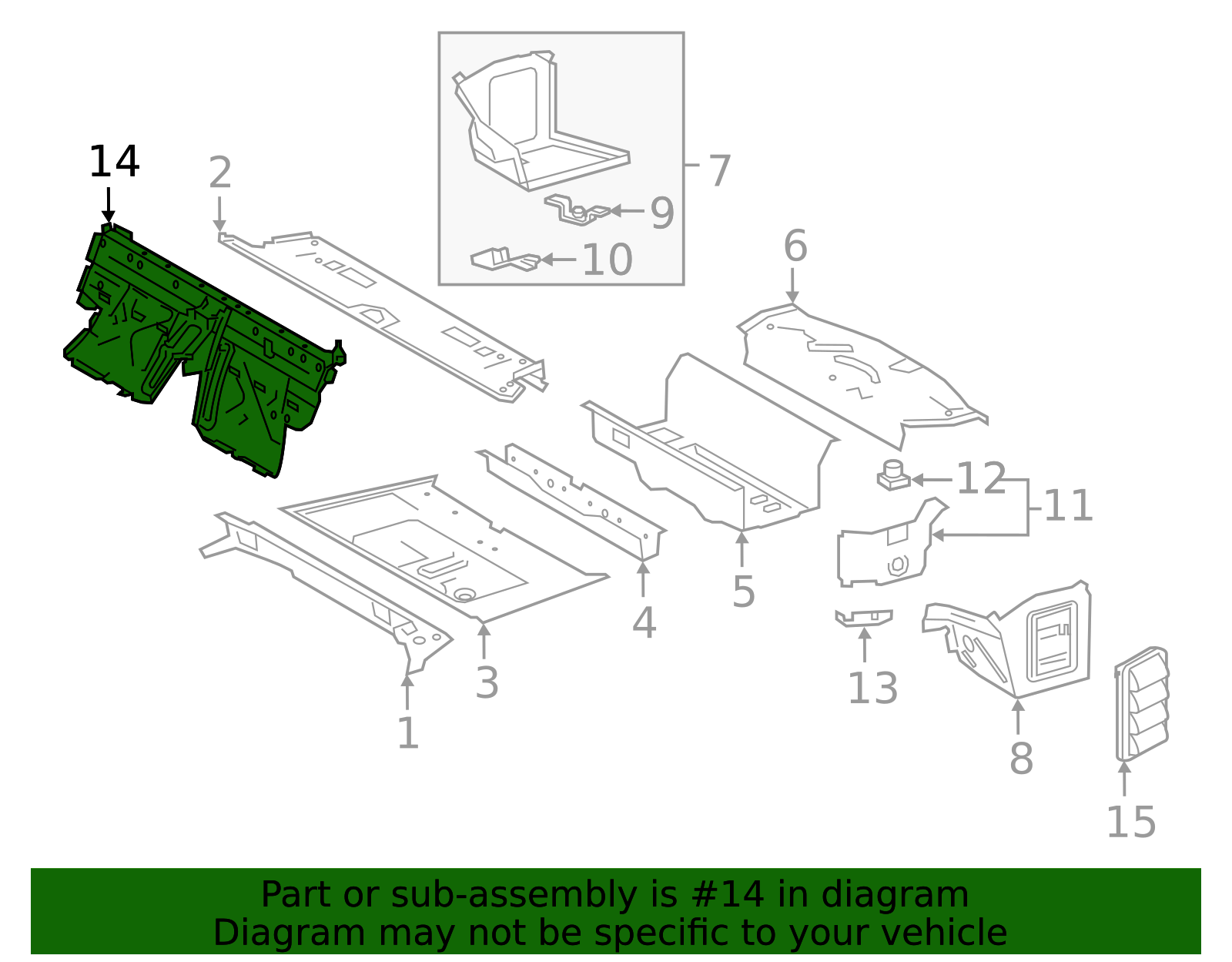 64206-WAA01 - 2020-2024 Toyota GR Supra - Partition Panel | Toyota ...