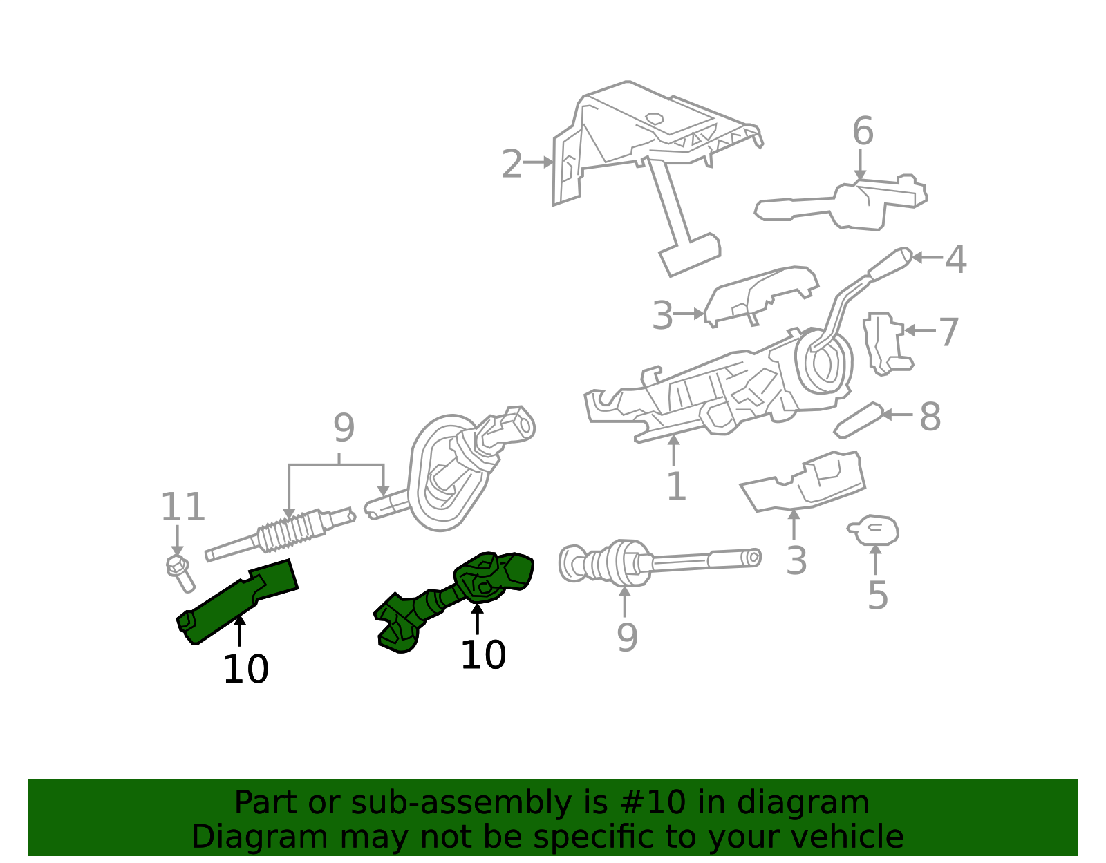 2005-2008 Dodge Lower Shaft 55351456AF | Mopar Parts Canada
