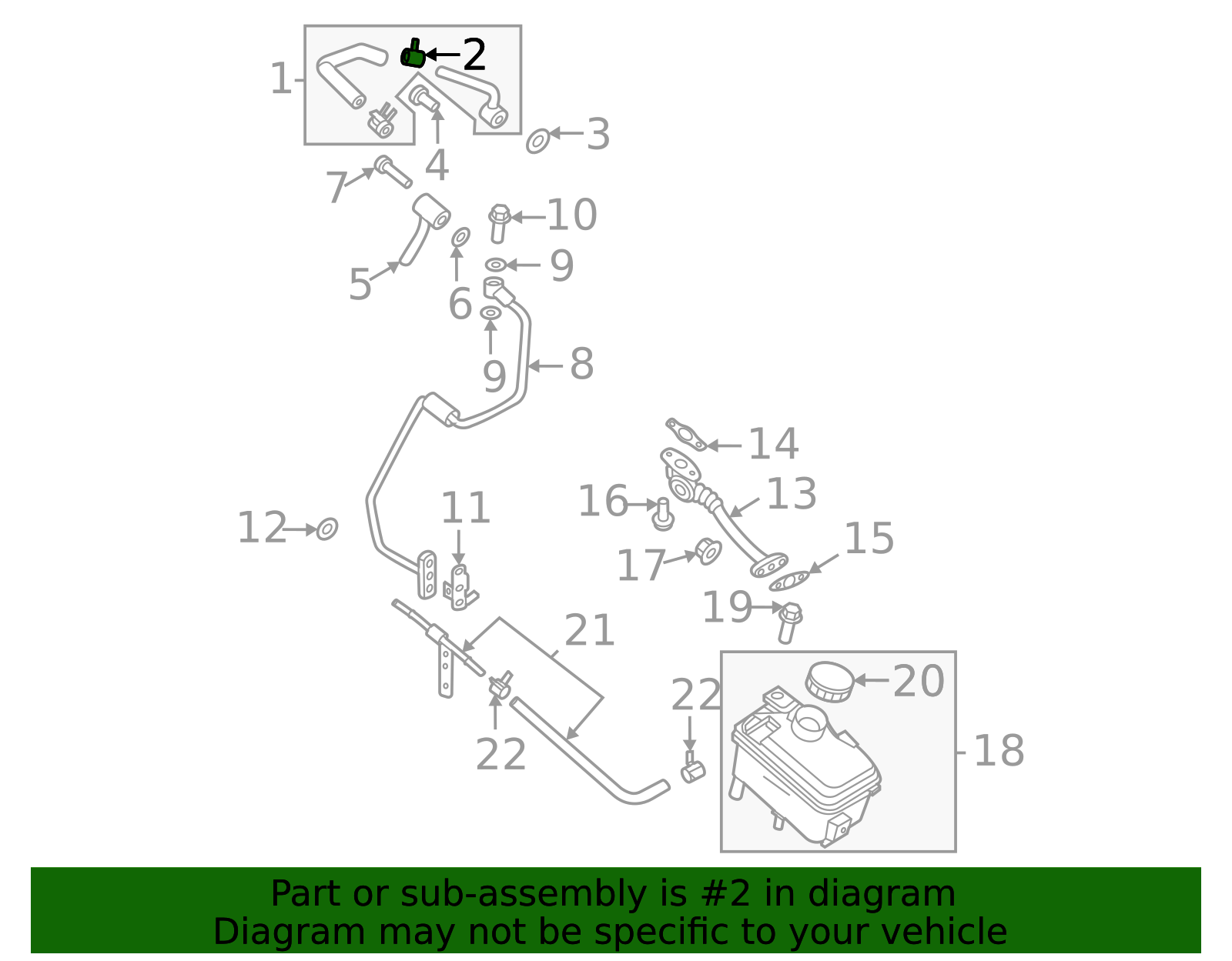25482-18006 - High-Quality Inlet Hose Clamp for 2020-2025 Hyundai ...