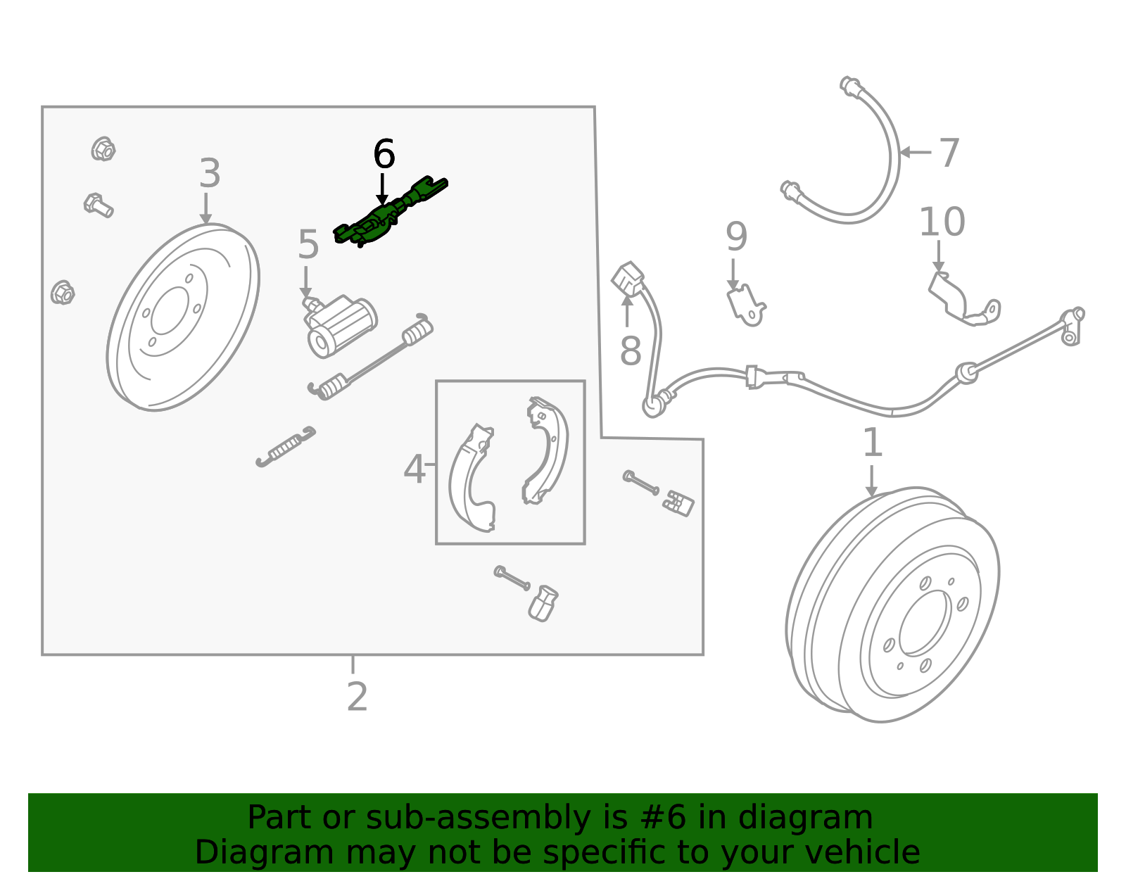 44200-3SG0A - Adjuster 2020-2025 Nissan Sentra | Official Nissan Parts ...
